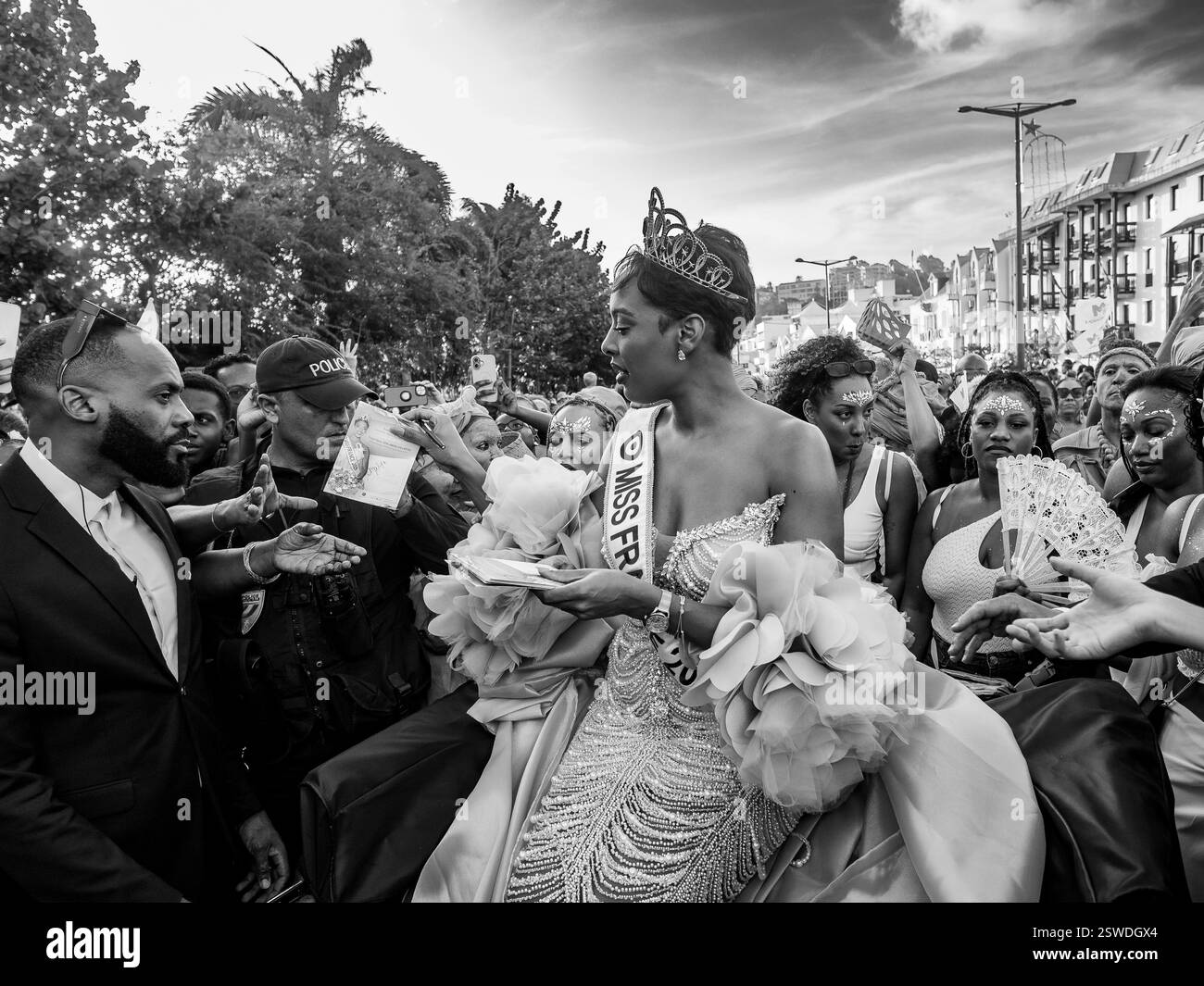 Miss France 2025.Angélique Angarni-Philopon she's from Martinique ...
