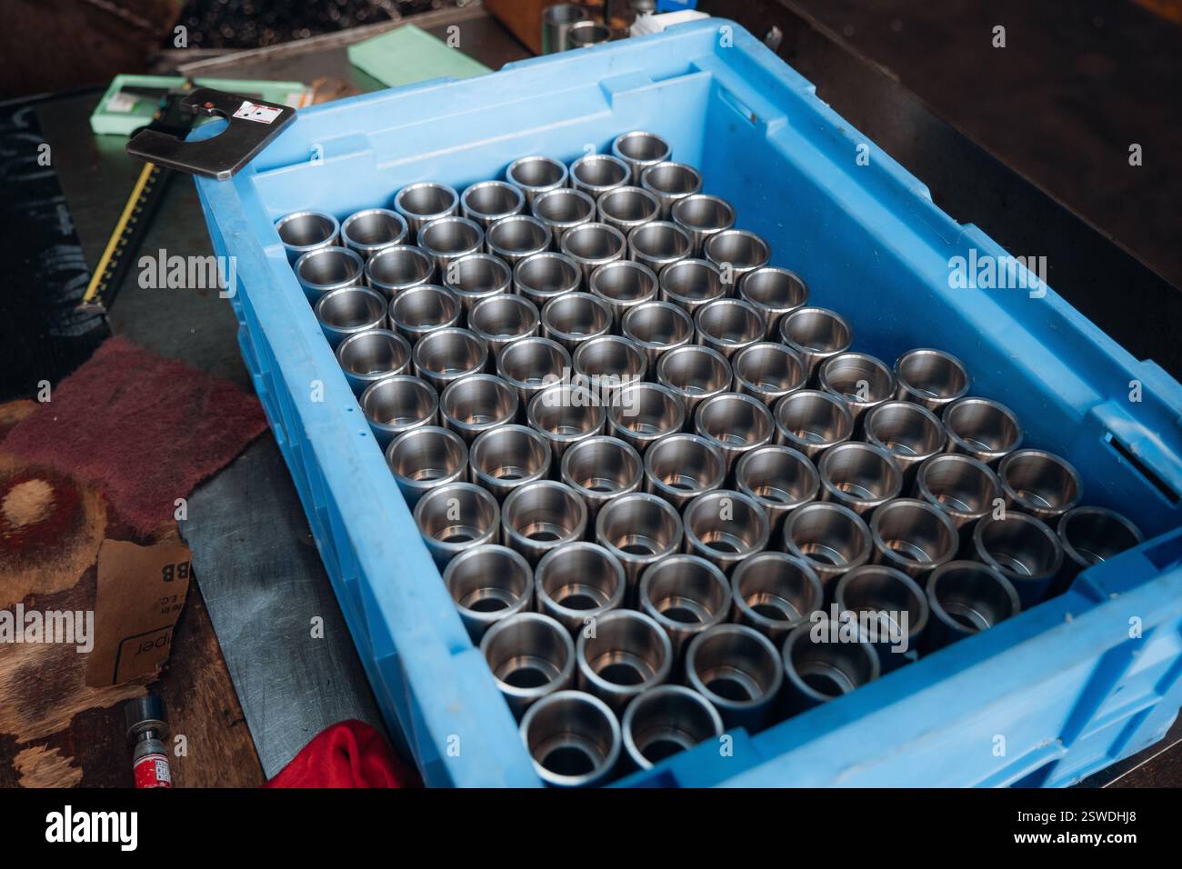 In metal container batch parts hi-res stock photography and images - Alamy