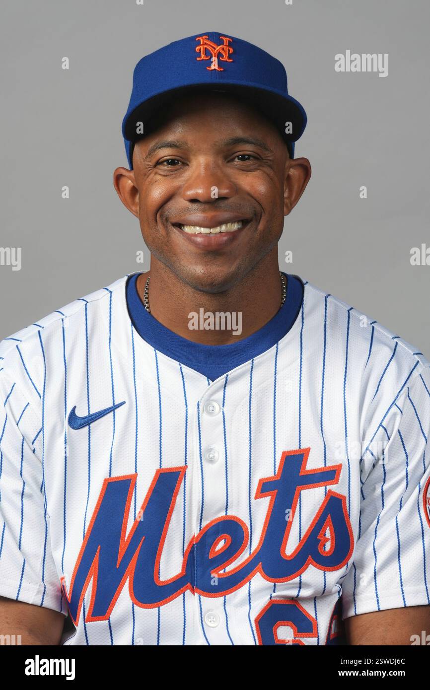 This is a 2025 photo of Antoan Richardson of the New York Mets baseball ...