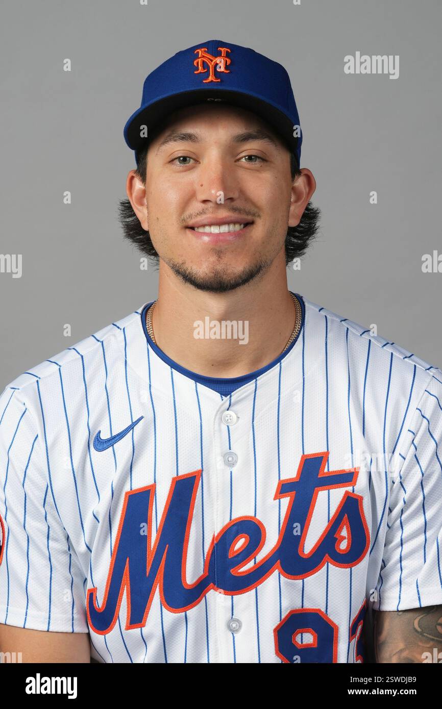 This is a 2025 photo of Dominic Hamel of the New York Mets baseball ...