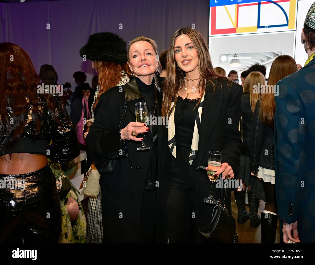 LONDON, UK. 20th Feb, 2025. Made in Chelsea, Yasmine Zweegers and ...