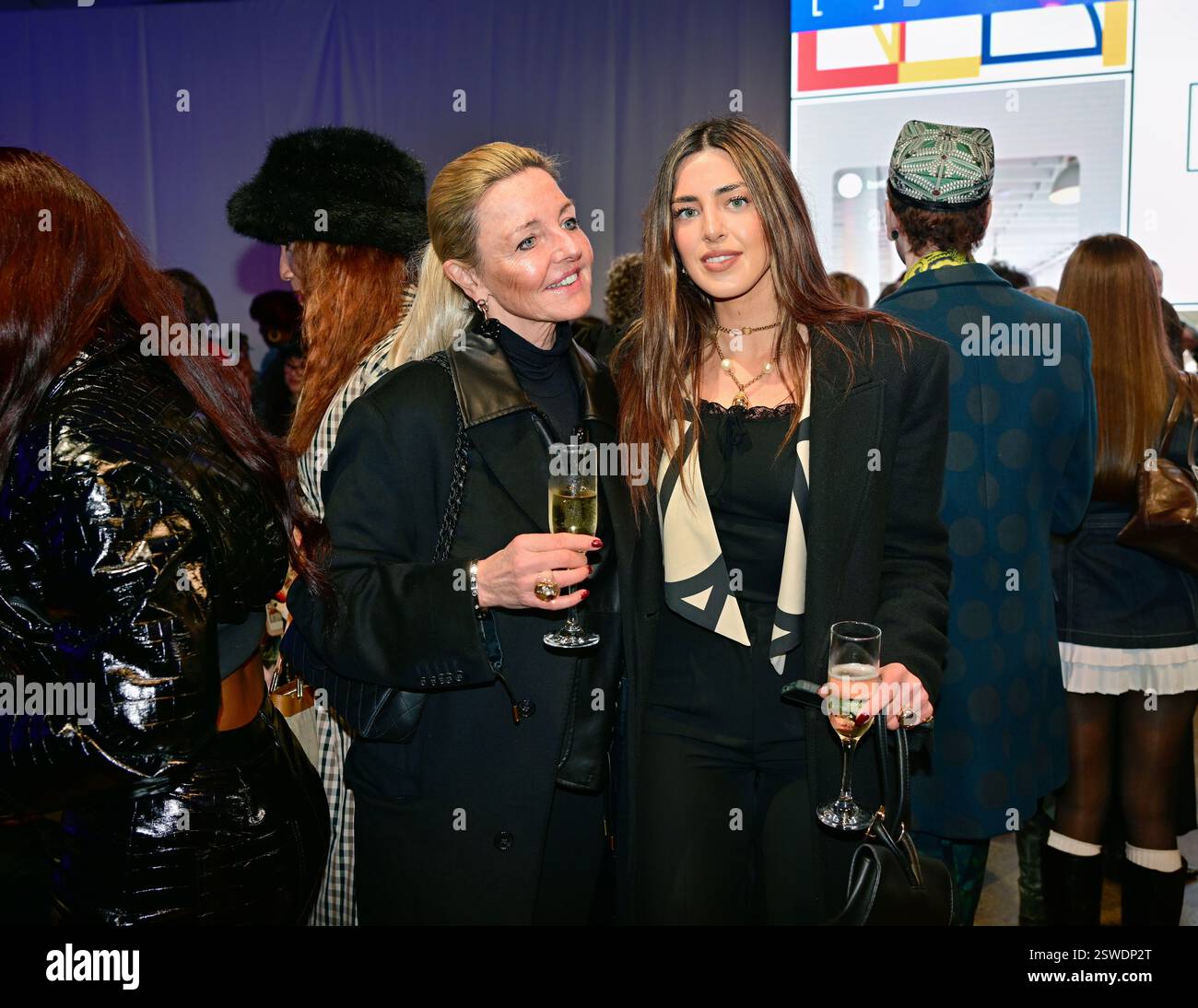 LONDON, UK. 20th Feb, 2025. Made in Chelsea, Yasmine Zweegers and ...