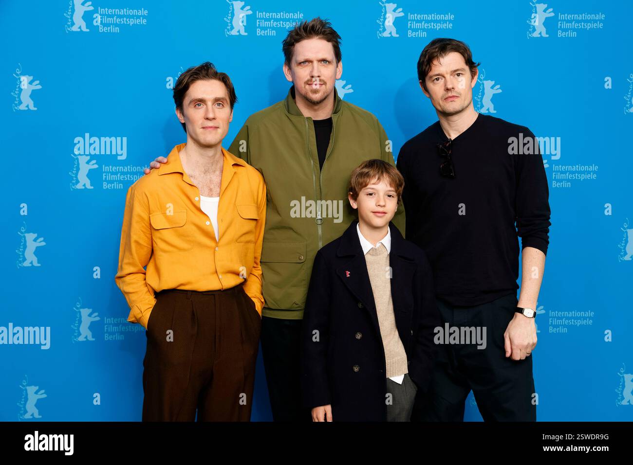 Jack Farthing, Jan-Ole Gerster, Dylan Torrelln and Sam Riley pose at ...