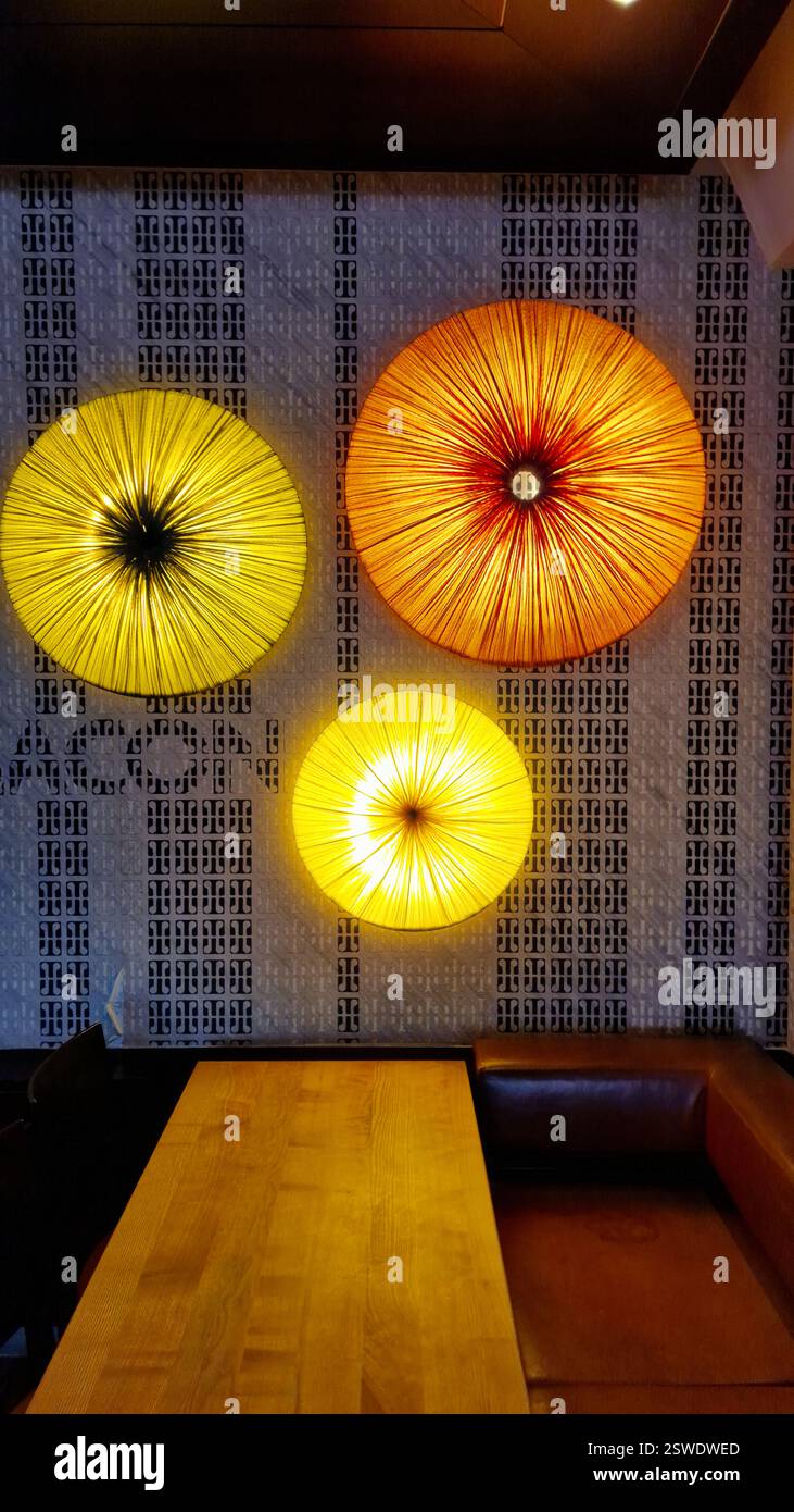 Colorful decorative lamps play a vital role in modern interior design ...