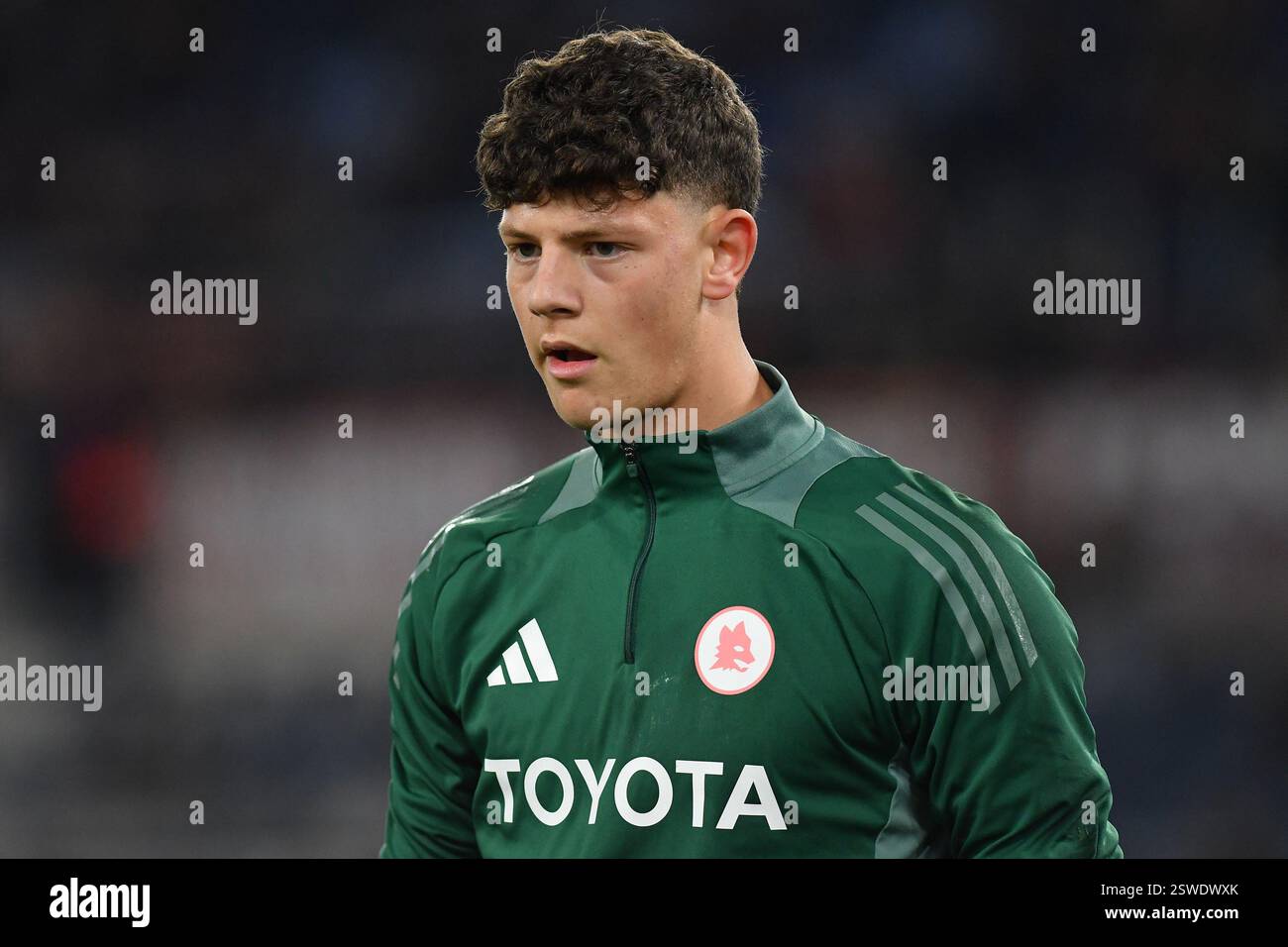 Rome, Italy. 20th Feb, 2025. Giorgio De Marzi of AS Roma during the ...