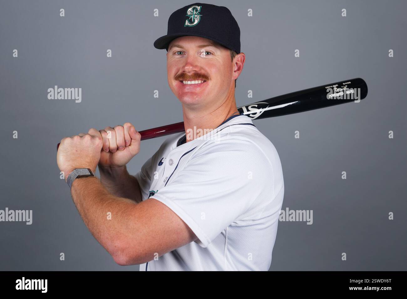 This is a 2025 photo of catcher Blake Hunt of the Seattle Mariners ...