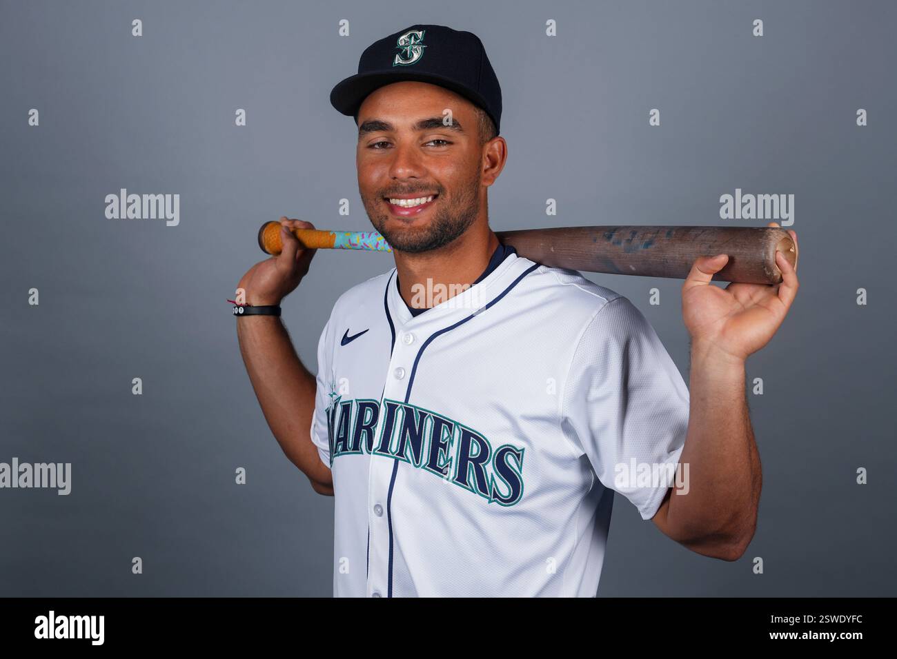 This is a 2025 photo of catcher Harry Ford of the Seattle Mariners ...