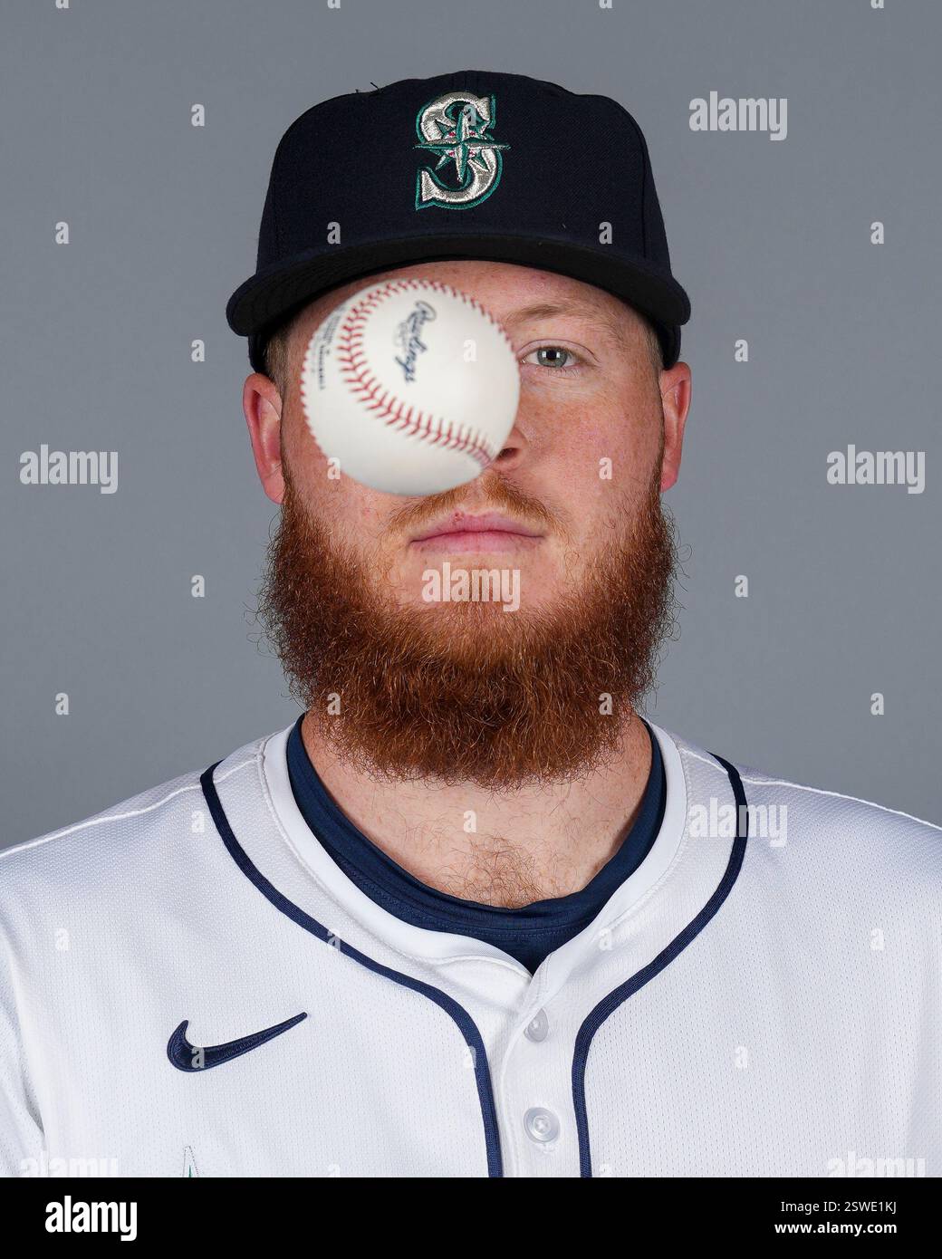 This is a 2025 photo of relief pitcher Will Klein of the Seattle ...