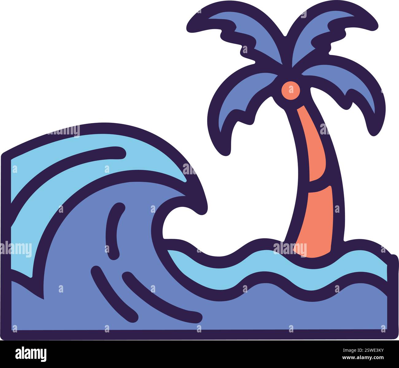 Curved blue surface Cut Out Stock Images & Pictures - Alamy