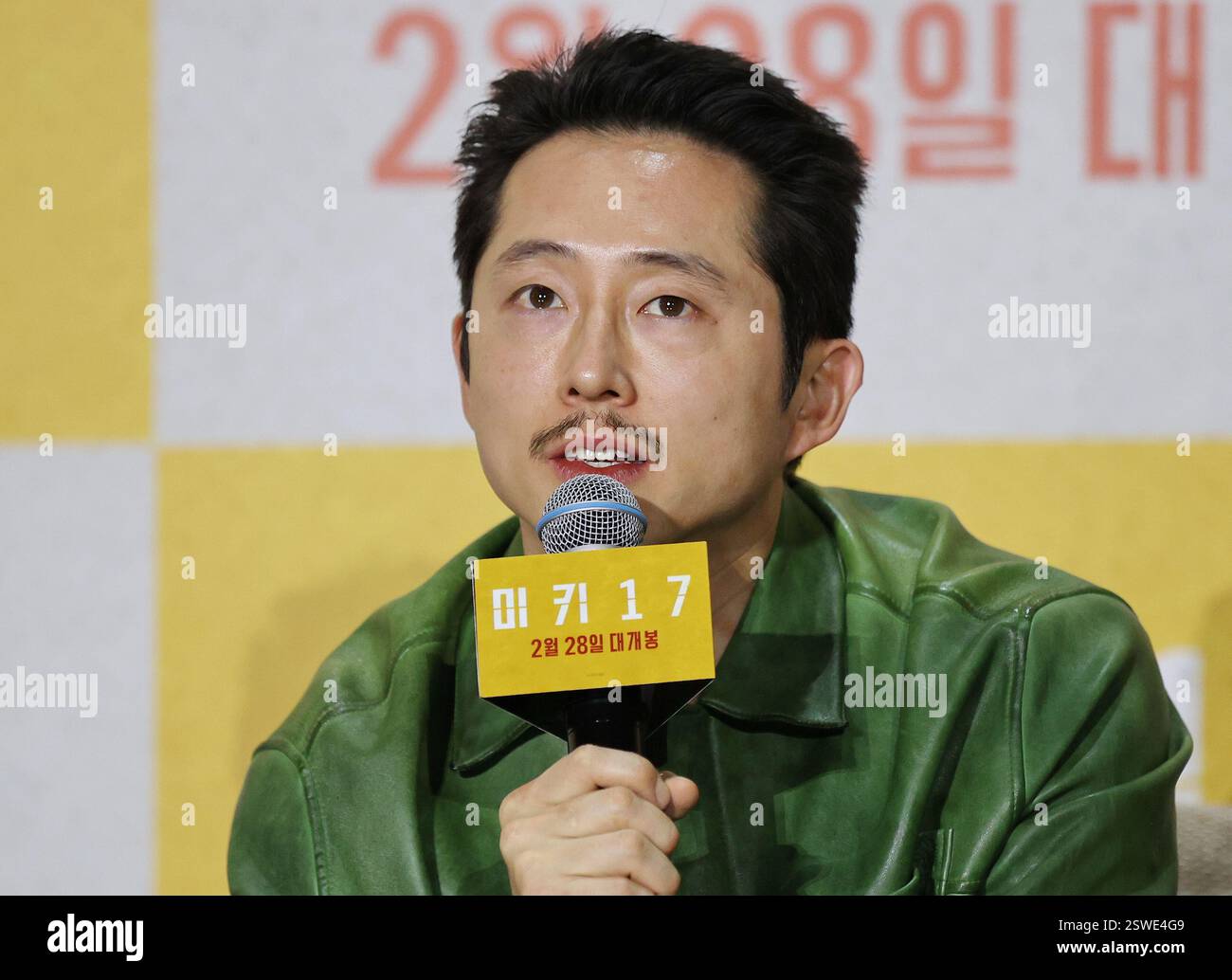 21st Feb, 2025. Korean-American actor Steven Yeun Korean-American actor ...