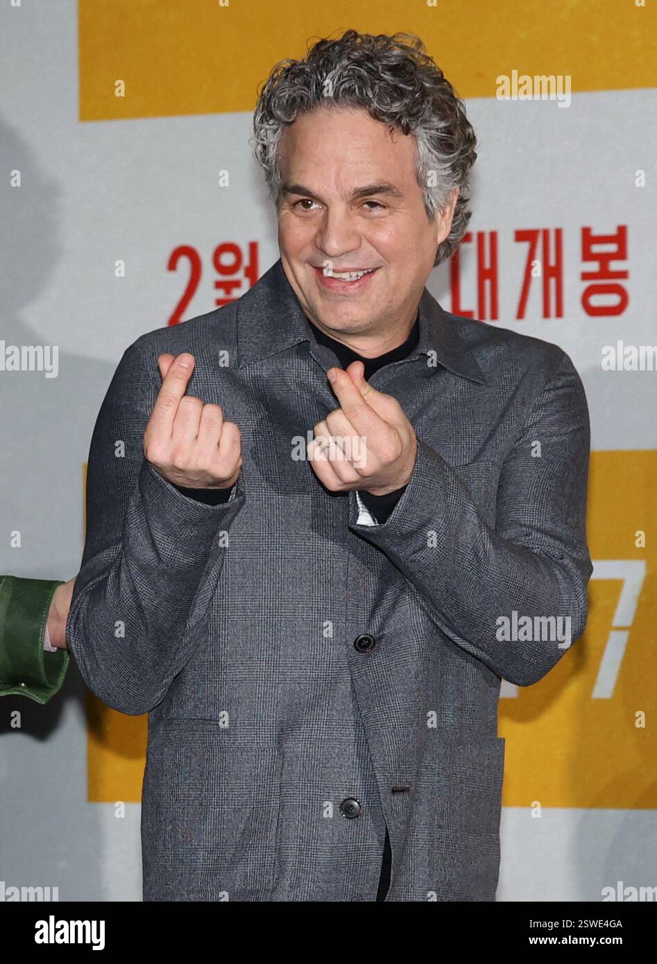 21st Feb, 2025. American actor Mark Ruffalo American actor Mark Ruffalo ...