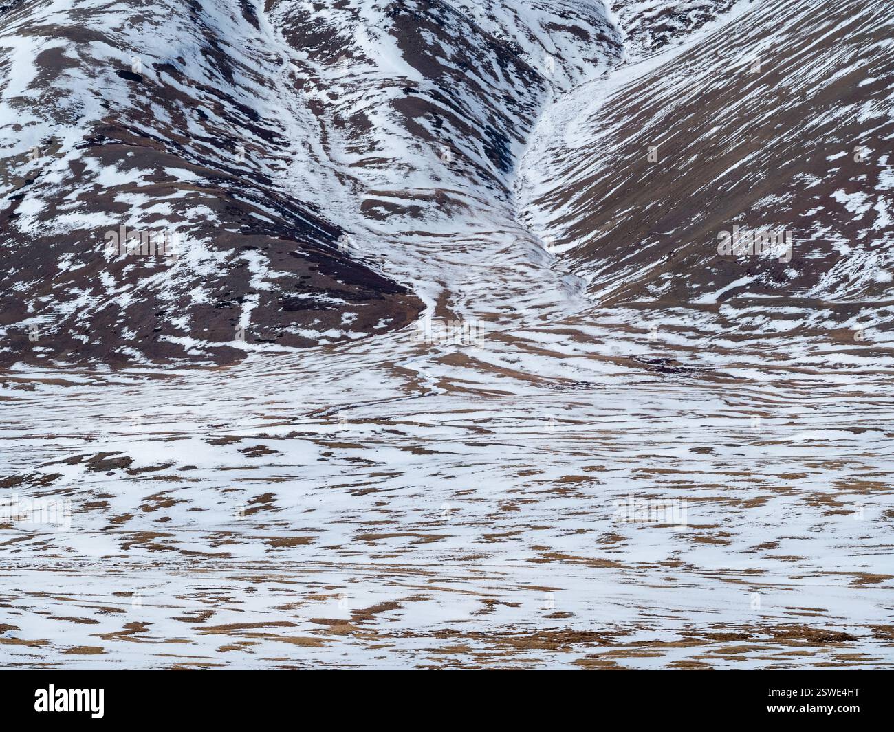 Texture of snow-capped mountains. Minimalist nature background of snowy ...