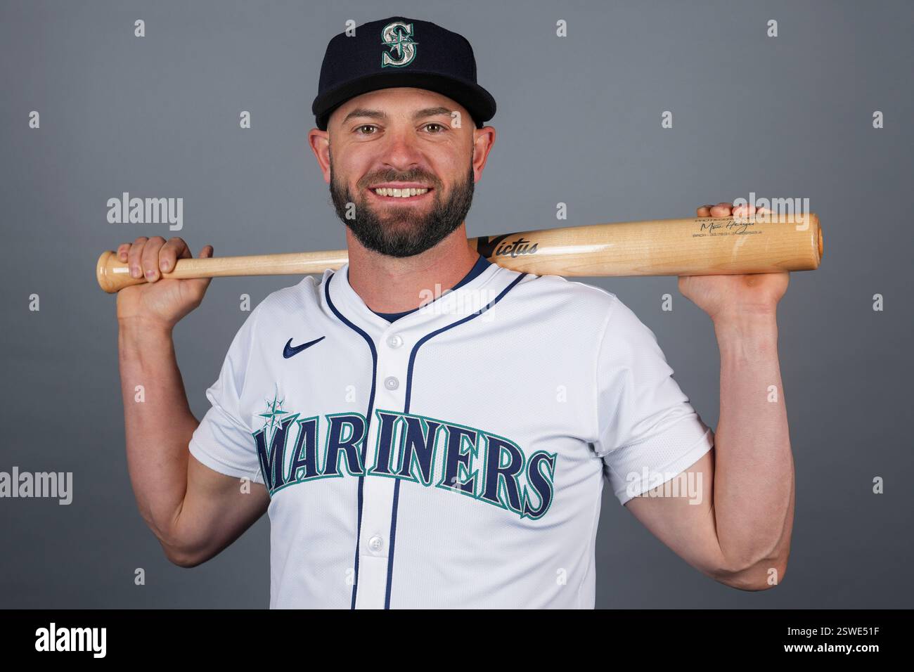 This is a 2025 photo of outfielder Mitch Haniger of the Seattle ...