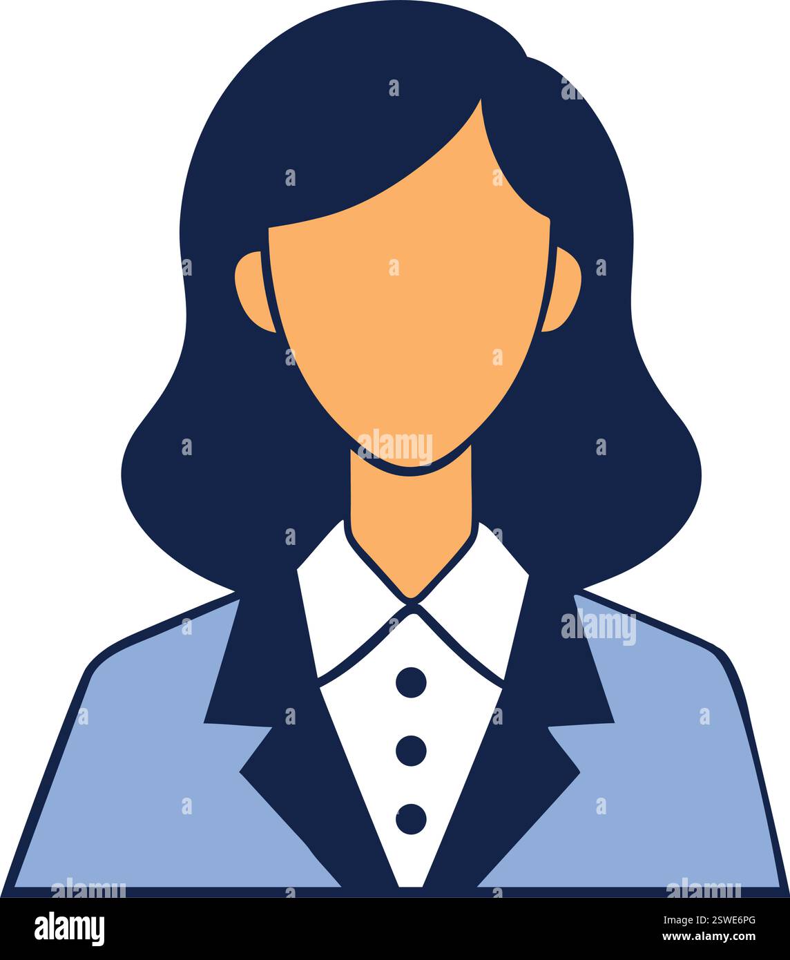 Business woman in suit icon Stock Vector Image & Art - Alamy
