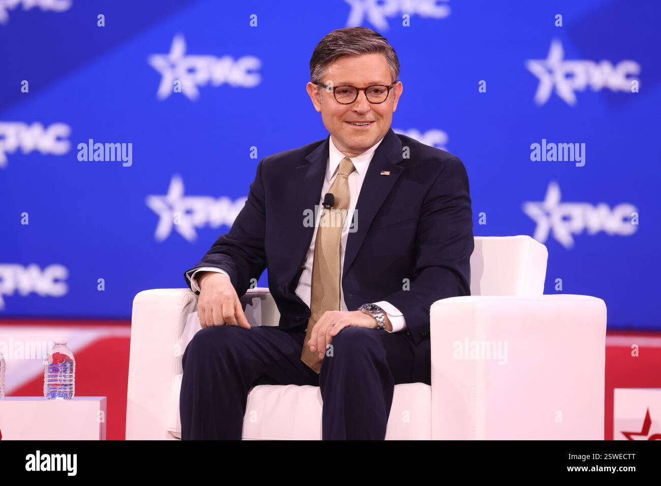 February 20, 2025, National Harbor, Maryland, USA: Speaker of the House ...