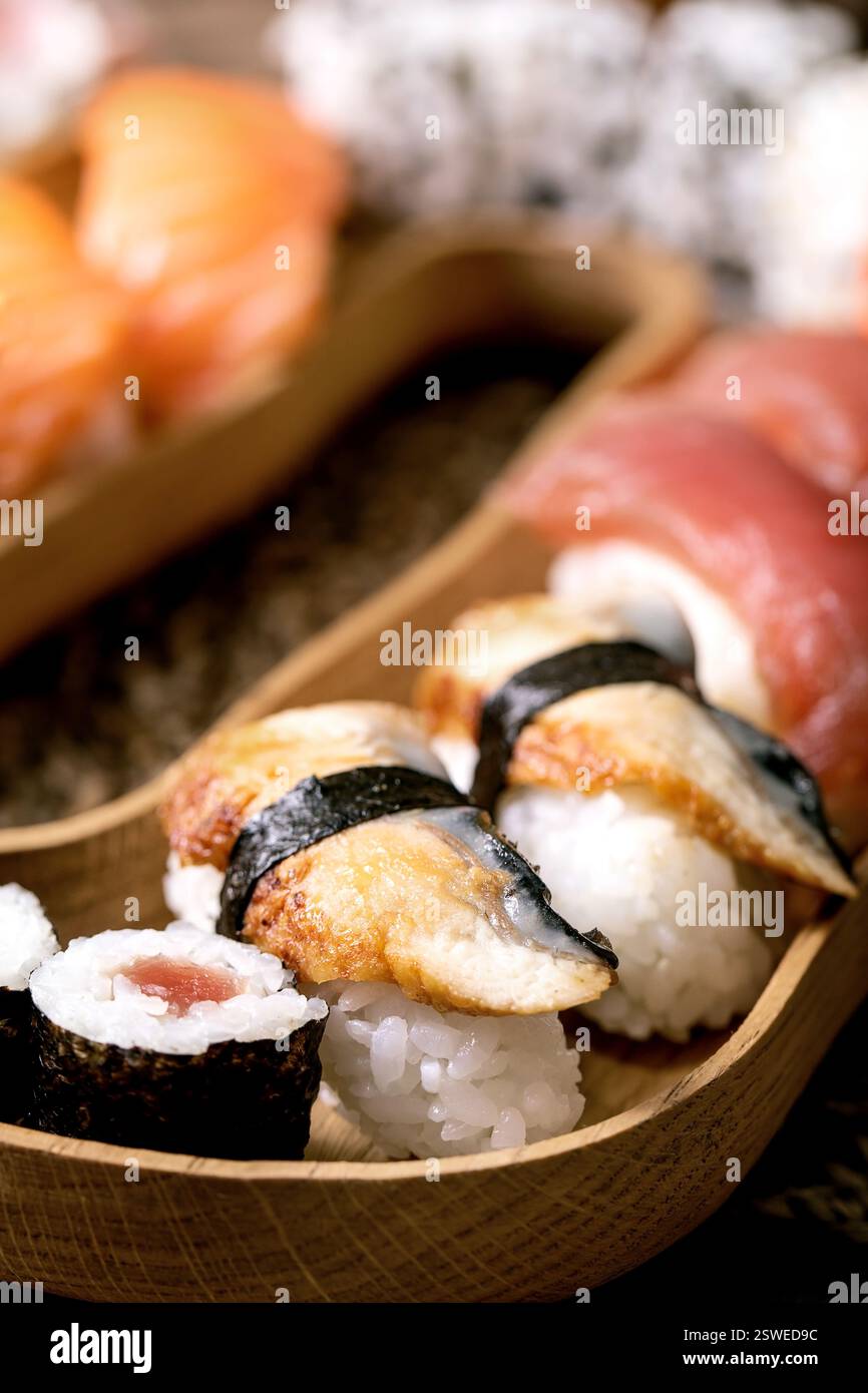 Fish and sushi rice hi-res stock photography and images - Alamy