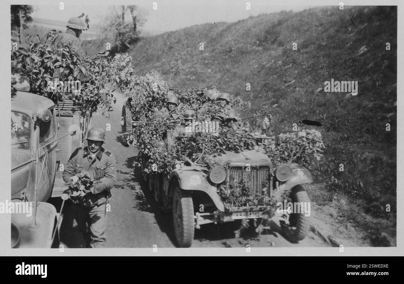Waffen ss in world war two Black and White Stock Photos & Images - Alamy