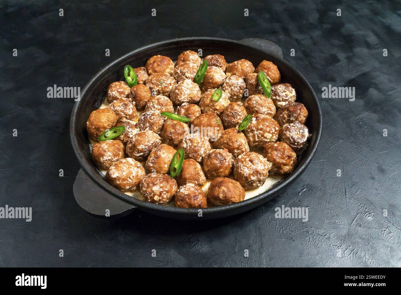 Sauce Teriyaki Meatballs. Persian Koofteh Berenji - Rice Kufta. Meat ...