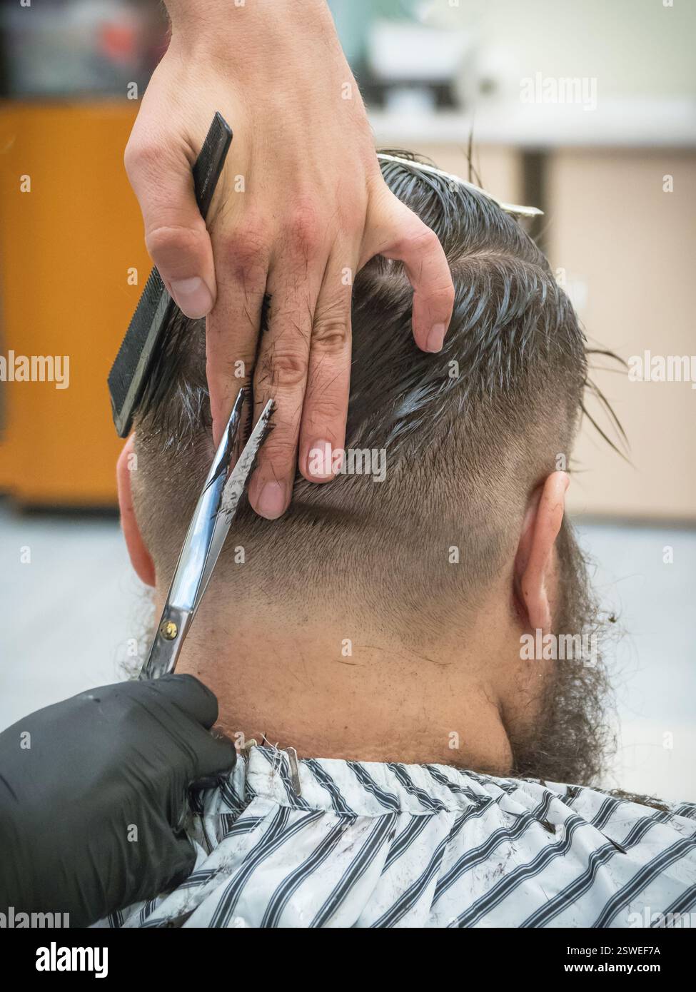 Professional barber shop business hi-res stock photography and images ...