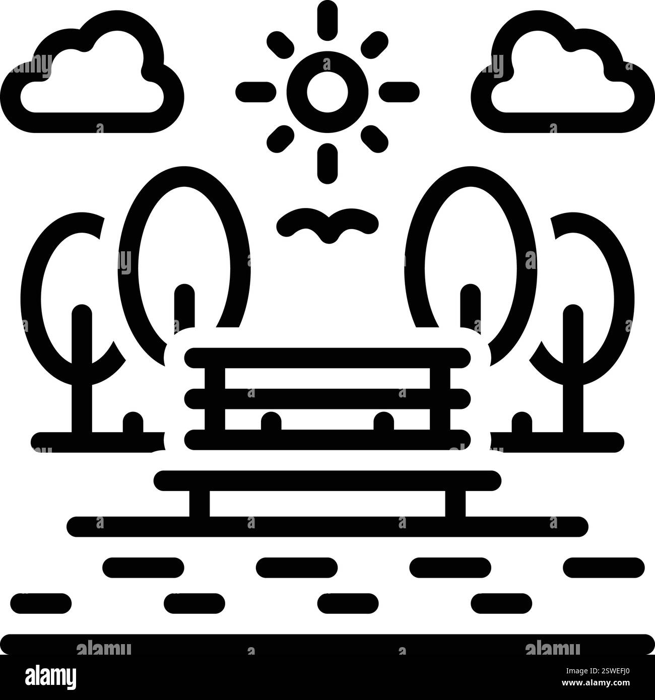 Icon for public spaces, public Stock Vector Image & Art - Alamy