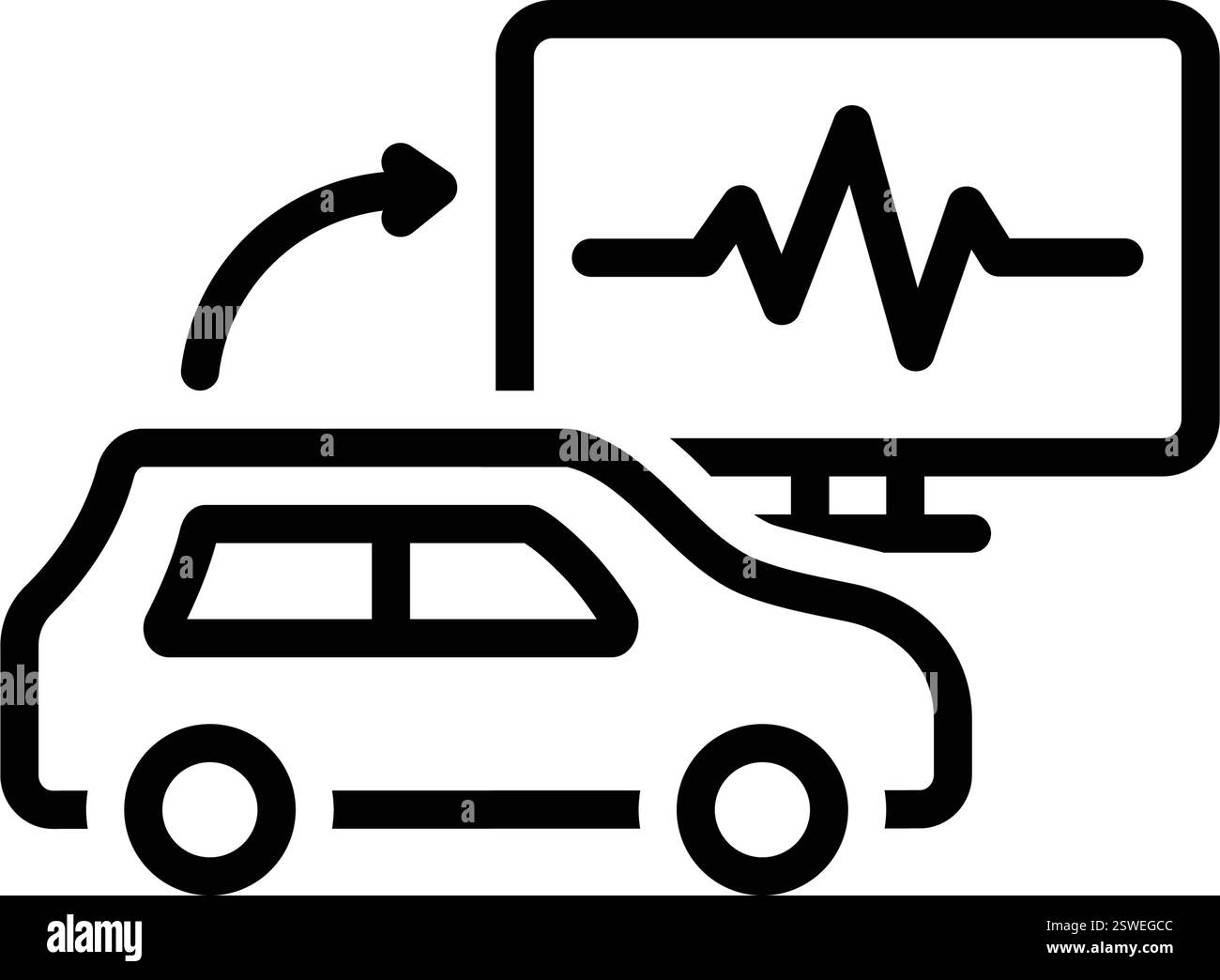 Car diagnostic icon logo hi-res stock photography and images - Alamy