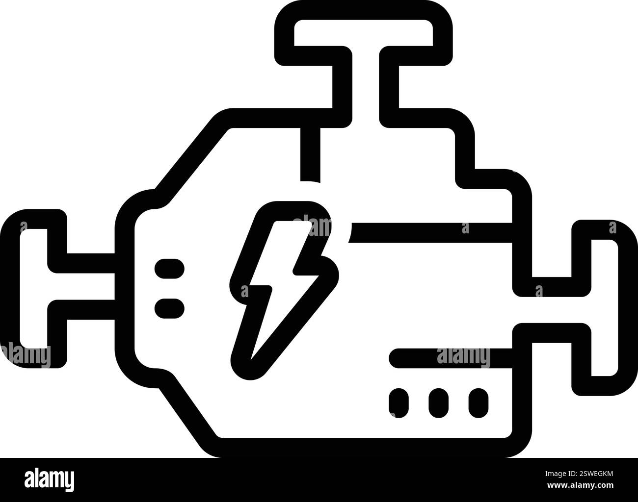 Icon for engine turn up, engine Stock Vector Image & Art - Alamy