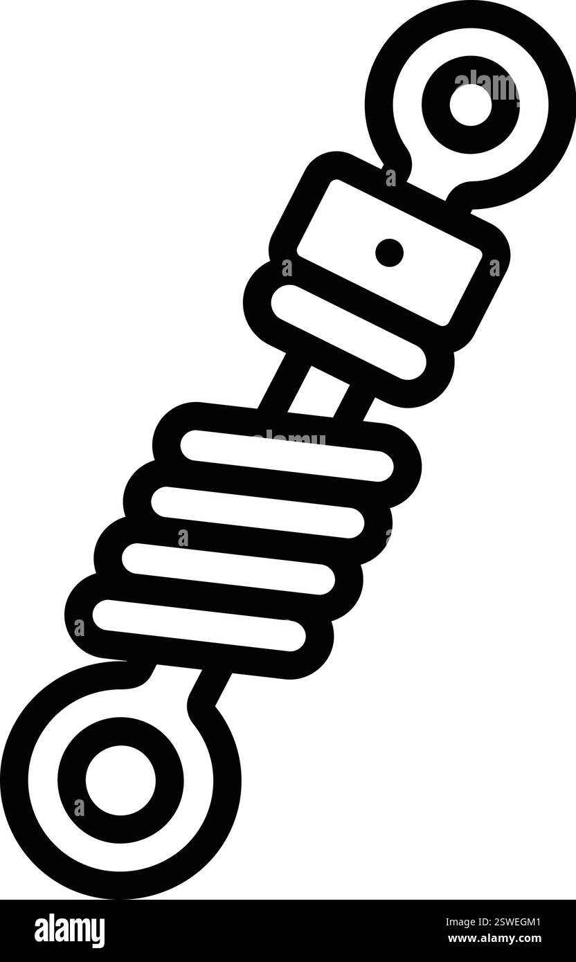 Icon for suspension, spare parts Stock Vector Image & Art - Alamy