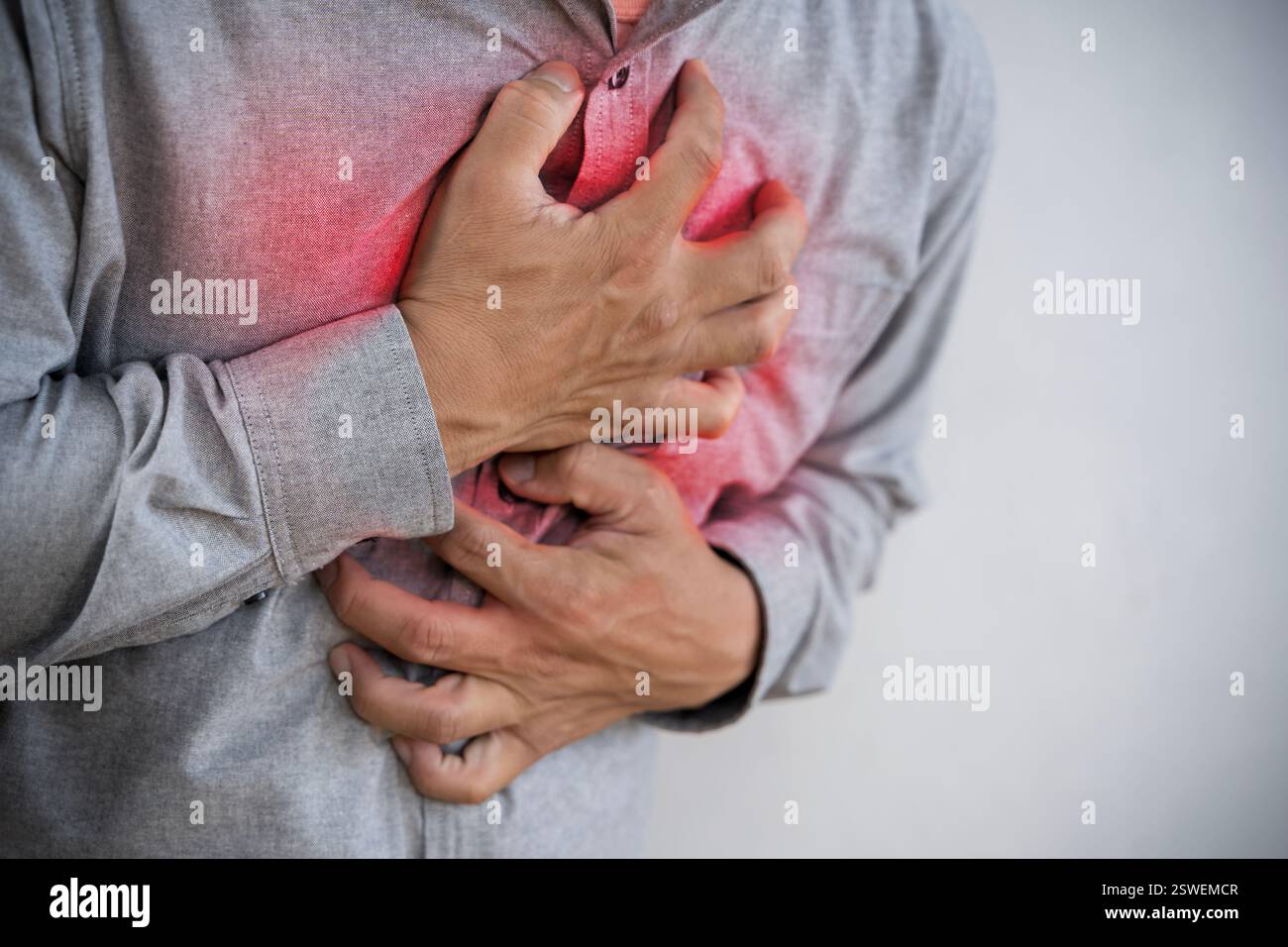 Man was suffering from painful chest pain from a chronic disease ...