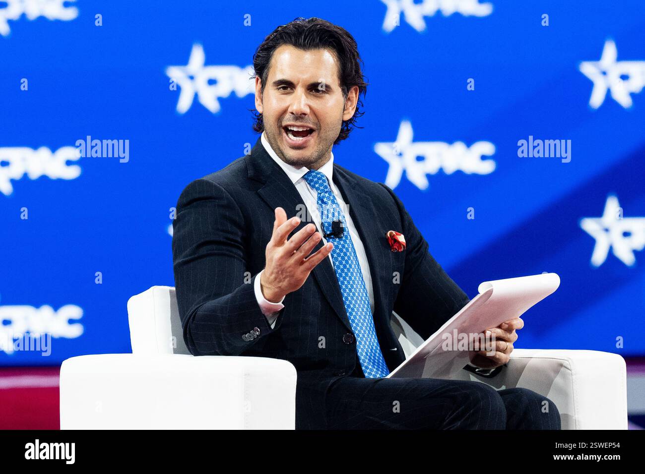 Washington, United States. 20th Feb, 2025. Christos Marafatsos ...