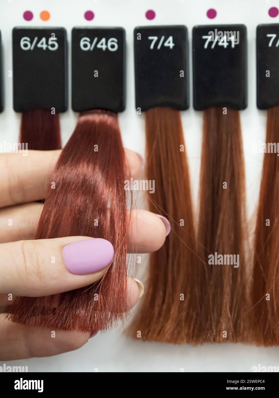 Hair dye selection hi-res stock photography and images - Alamy
