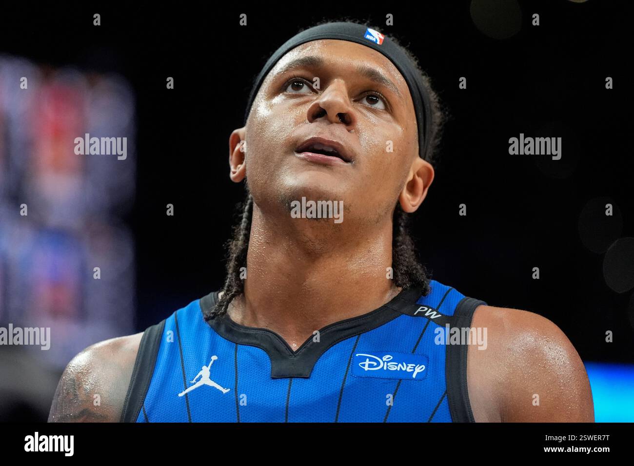 Orlando Magic forward Paolo Banchero (5) watches play against the ...