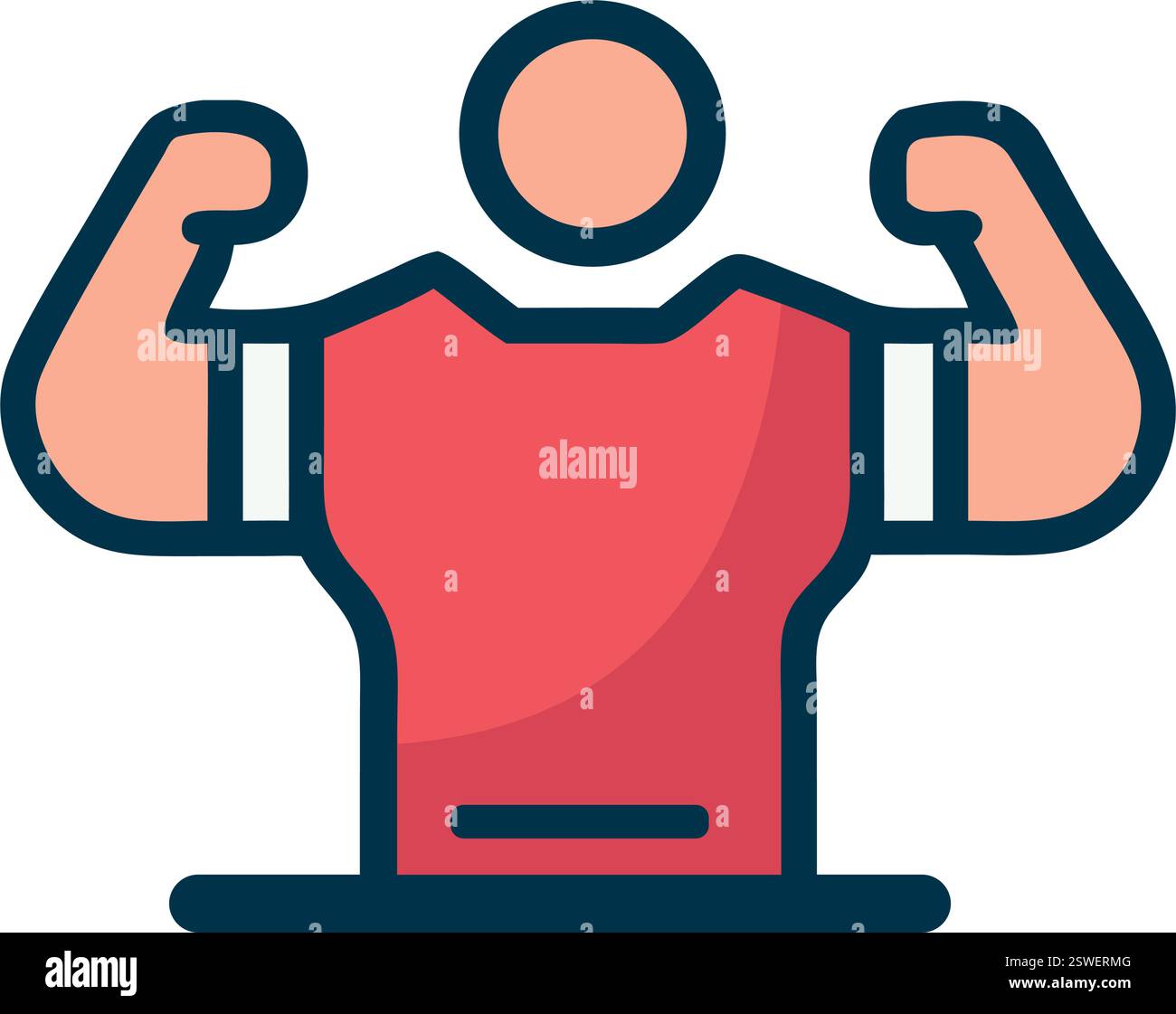 calisthenics muscle strength icon Stock Vector Image & Art - Alamy