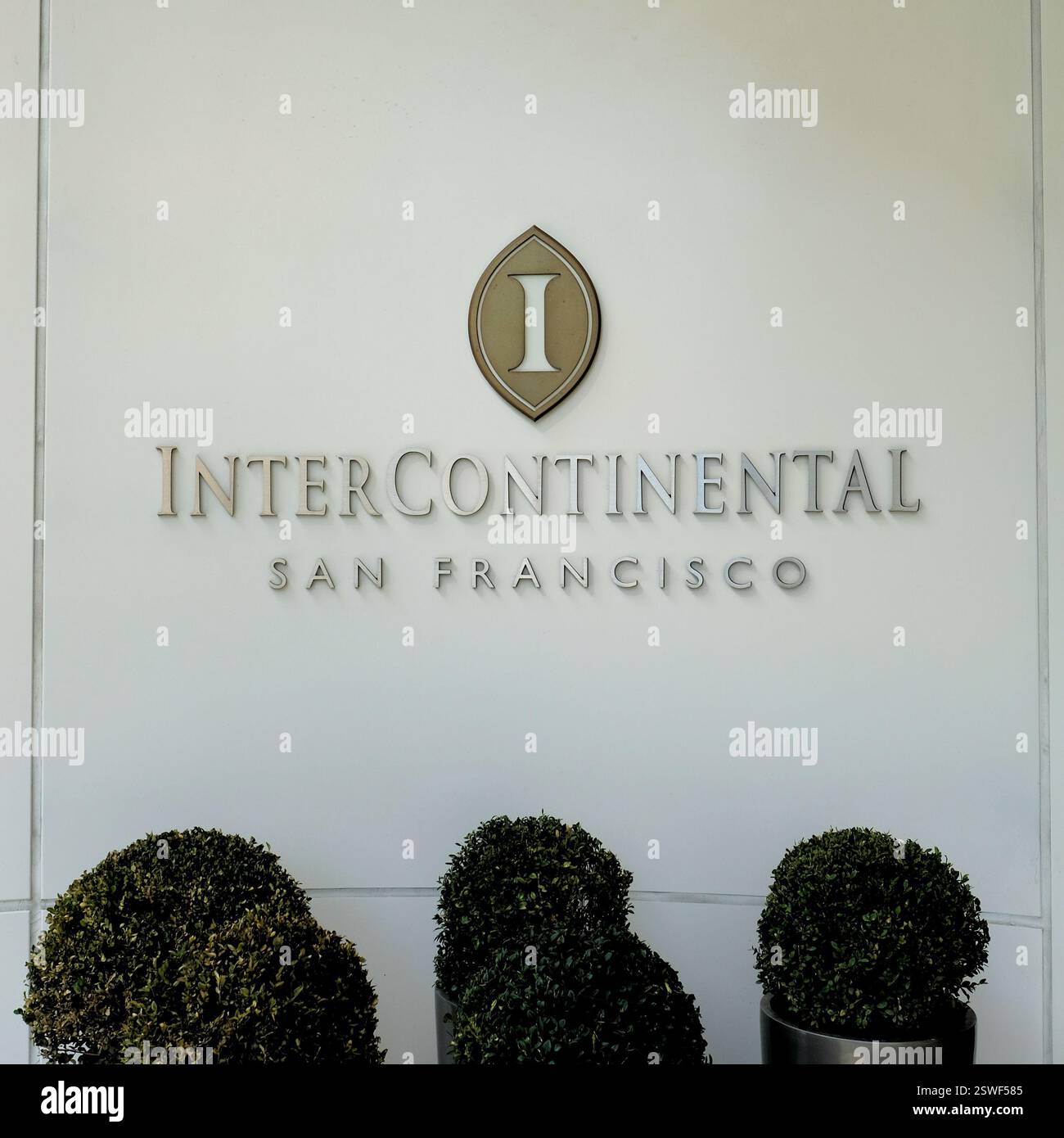 The InterContinental San Francisco; 550 room high-rise hotel on Howard ...