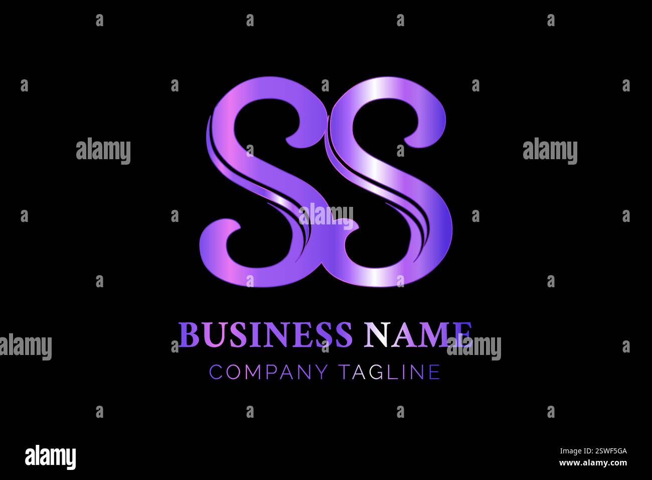 Ss letter logo Stock Vector Images - Alamy