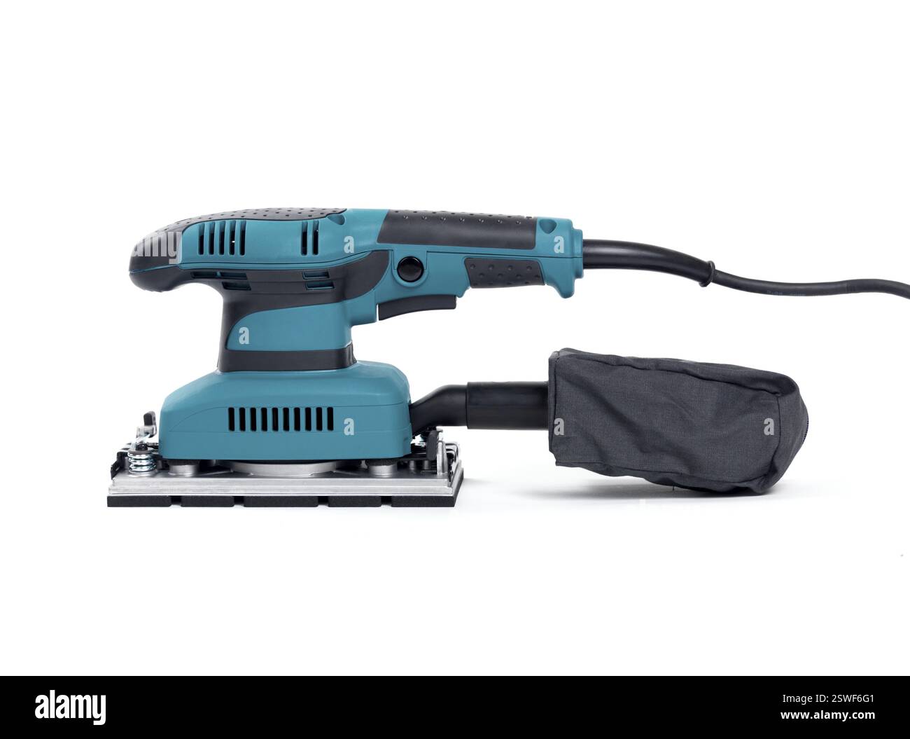 Finishing polishing sander side view isolated on white background Stock ...