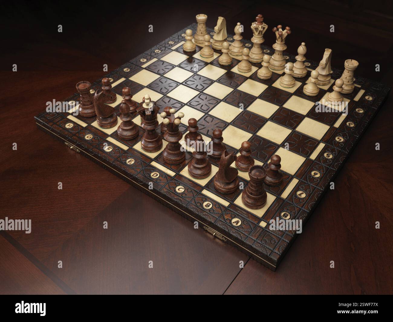 Chess sets vintage hi-res stock photography and images - Alamy