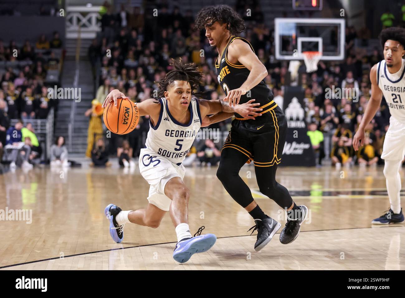 Boone, North Carolina, USA. 20th Feb, 2025. Georgia Southern Eagles ...