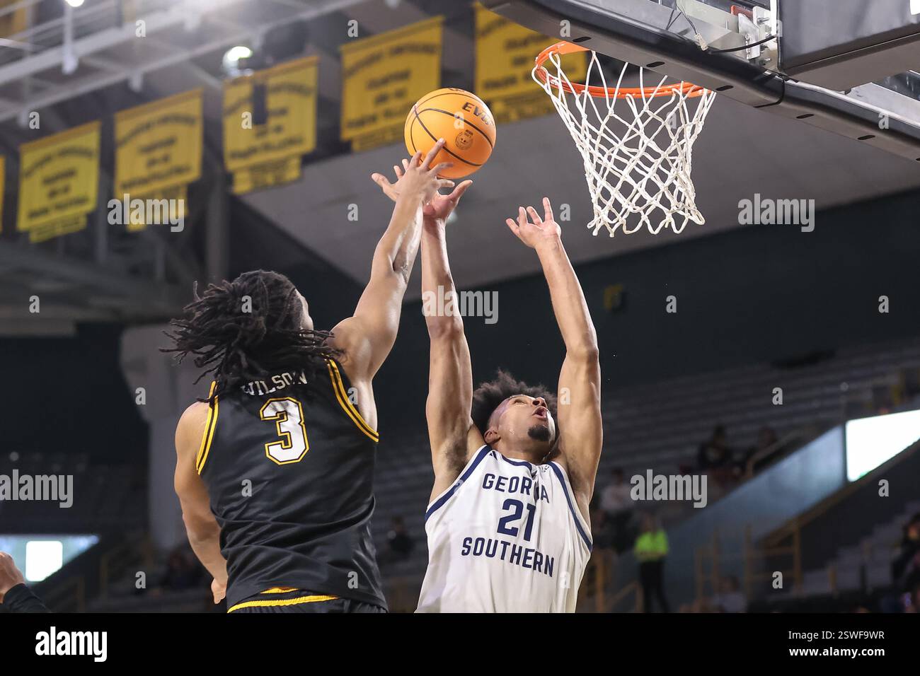 Boone, North Carolina, USA. 20th Feb, 2025. Georgia Southern Eagles ...