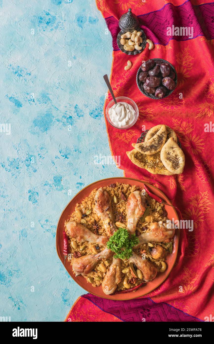Chicken Makbous Al-Thahera Stock Photo - Alamy