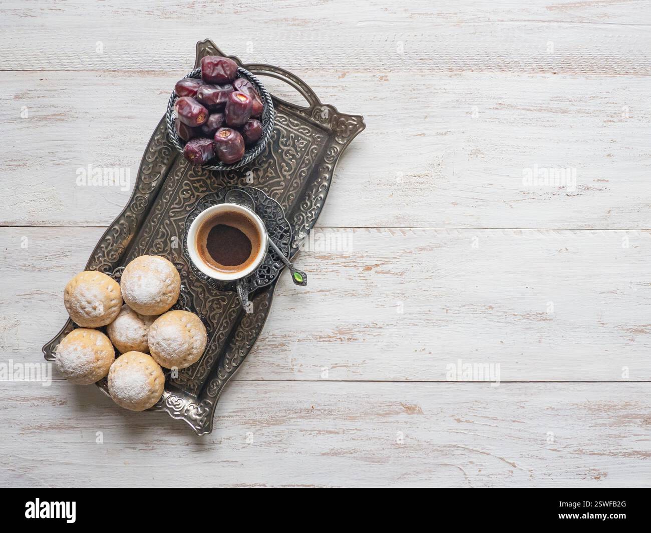 Eid muslim sweet kahk. Arabian Sweets for Ramadan and EId Stock Photo ...