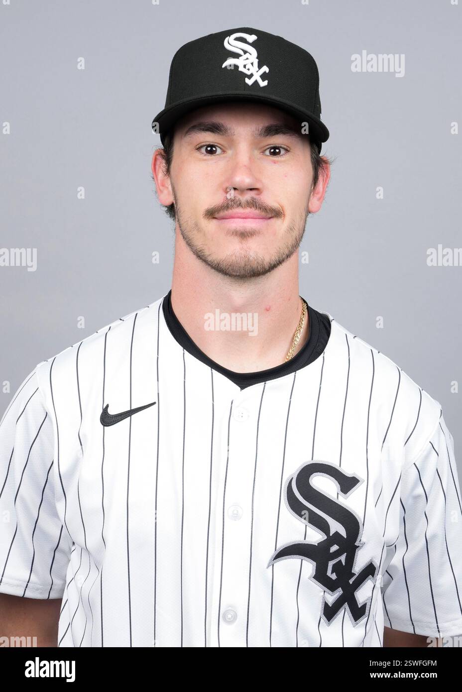 This is a 2025 photo of pitcher Trey McGough of the Chicago White Sox ...