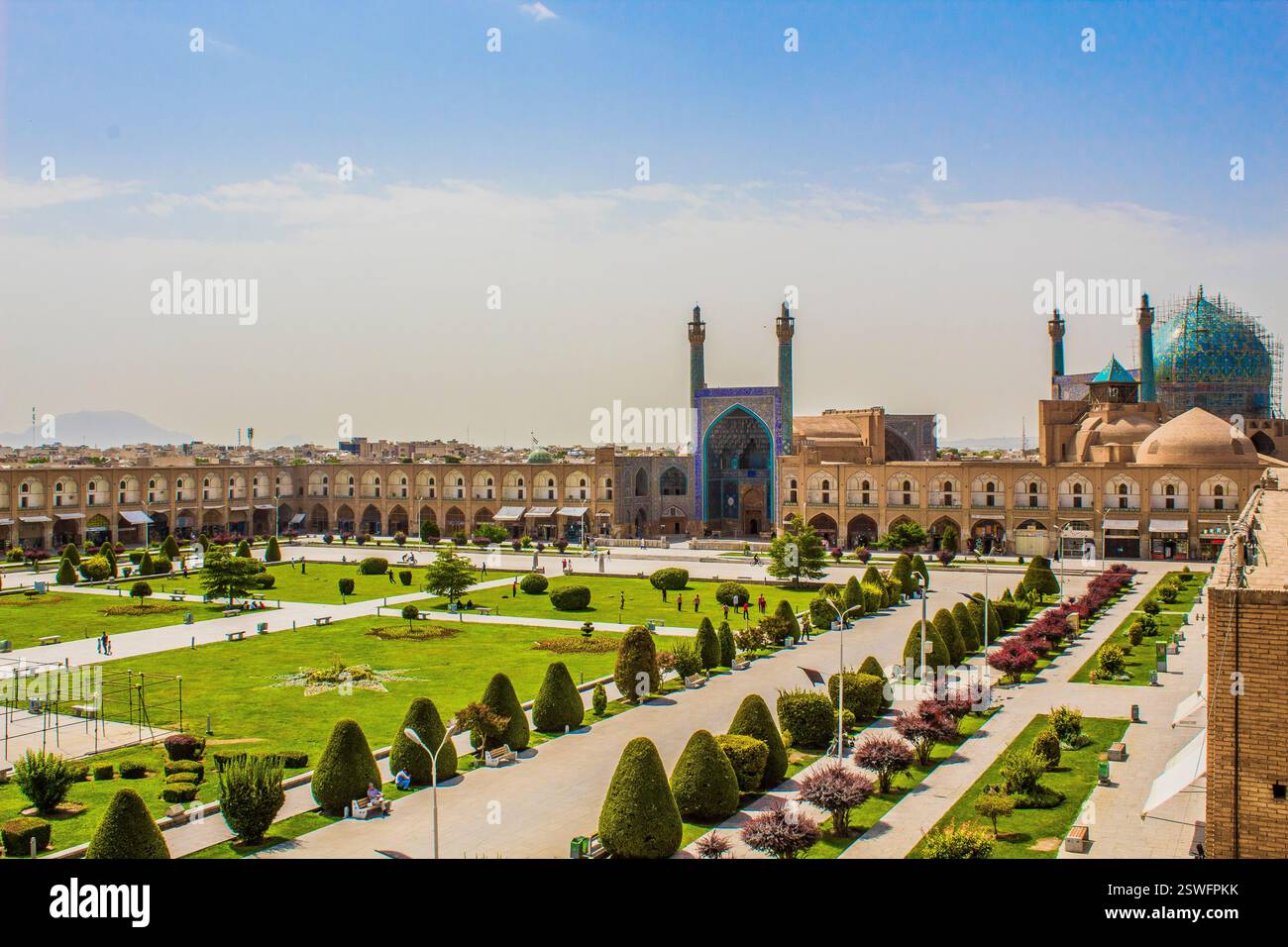 Ali Qapu is an imperial palace in Isfahan, Iran. It is located on the ...