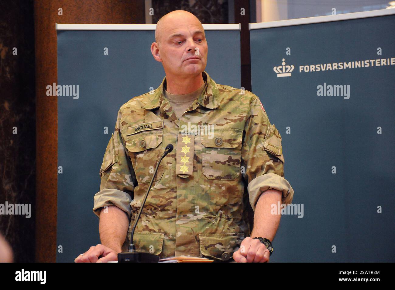 Copenhagen/ DenmarK/20 FEBRUARY 2025 /Denmarks' minister for defence ...