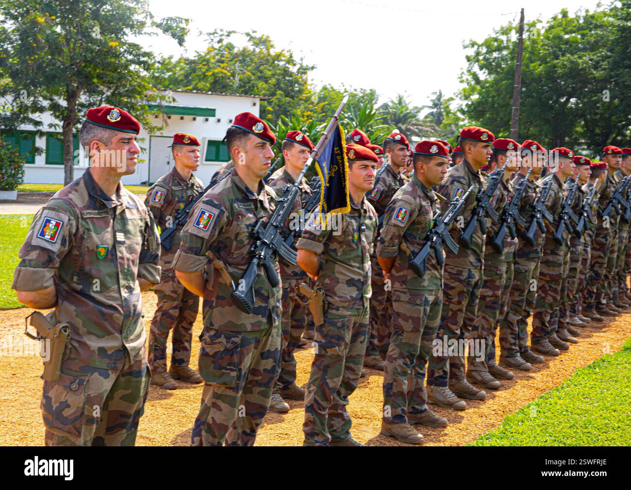 The French military has officially handed over the 43rd BIMA camp to ...