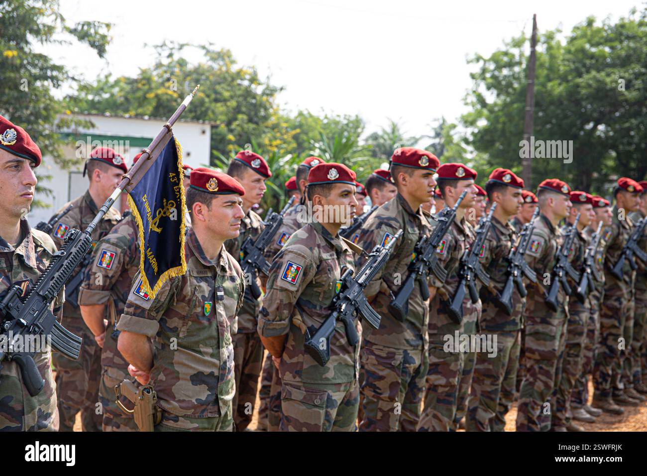 The French military has officially handed over the 43rd BIMA camp to ...
