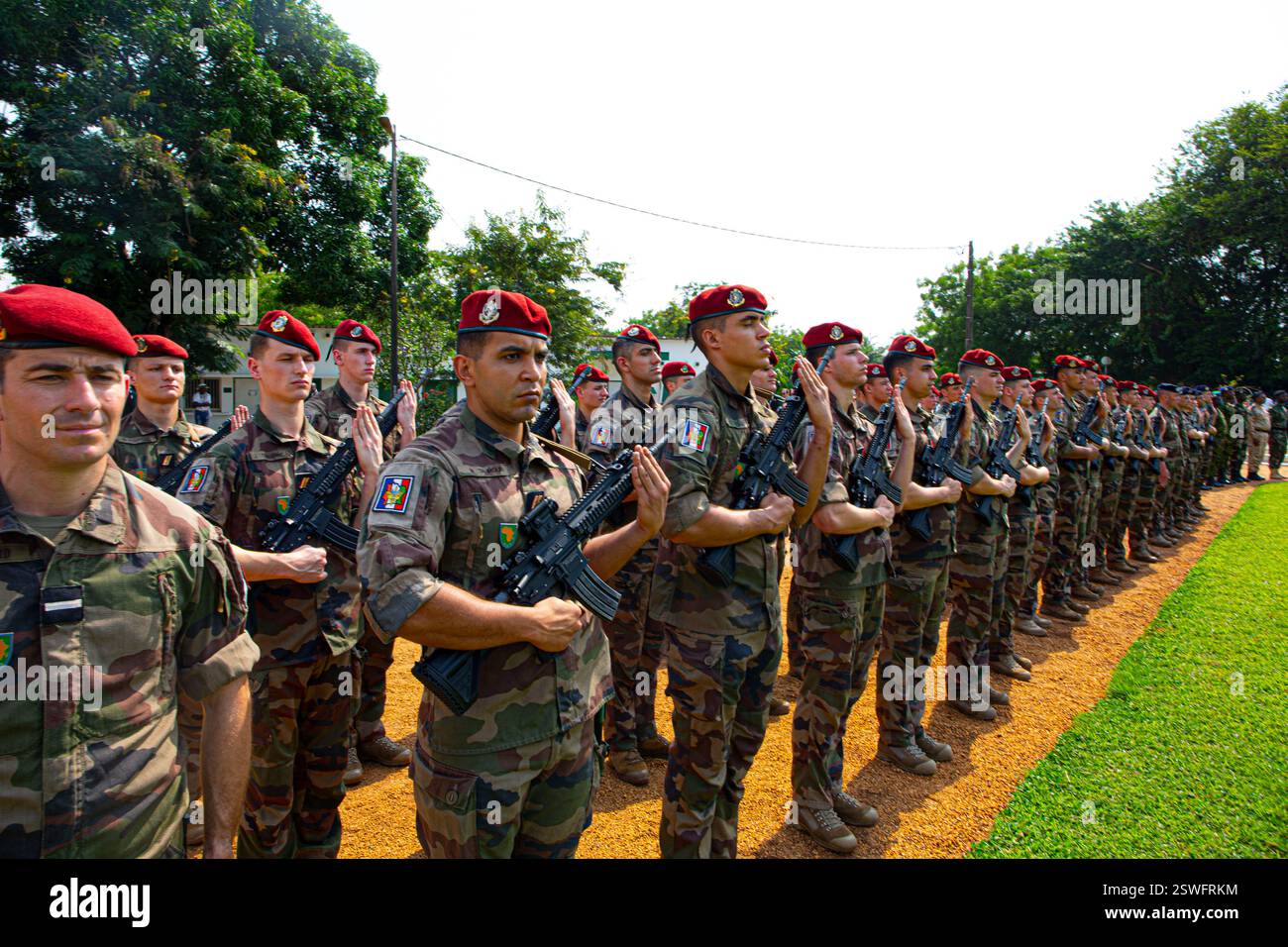 The French military has officially handed over the 43rd BIMA camp to ...
