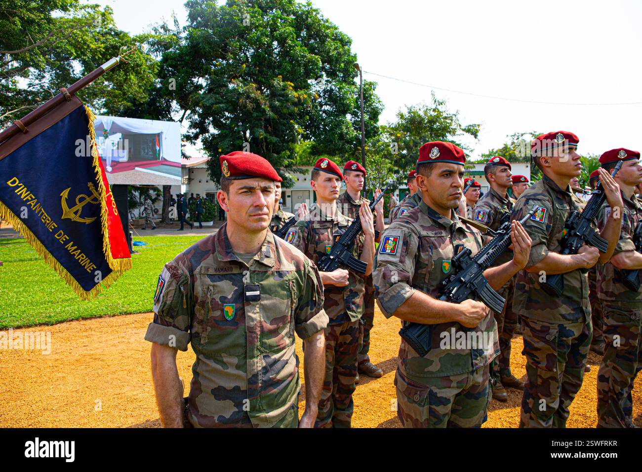 The French military has officially handed over the 43rd BIMA camp to ...