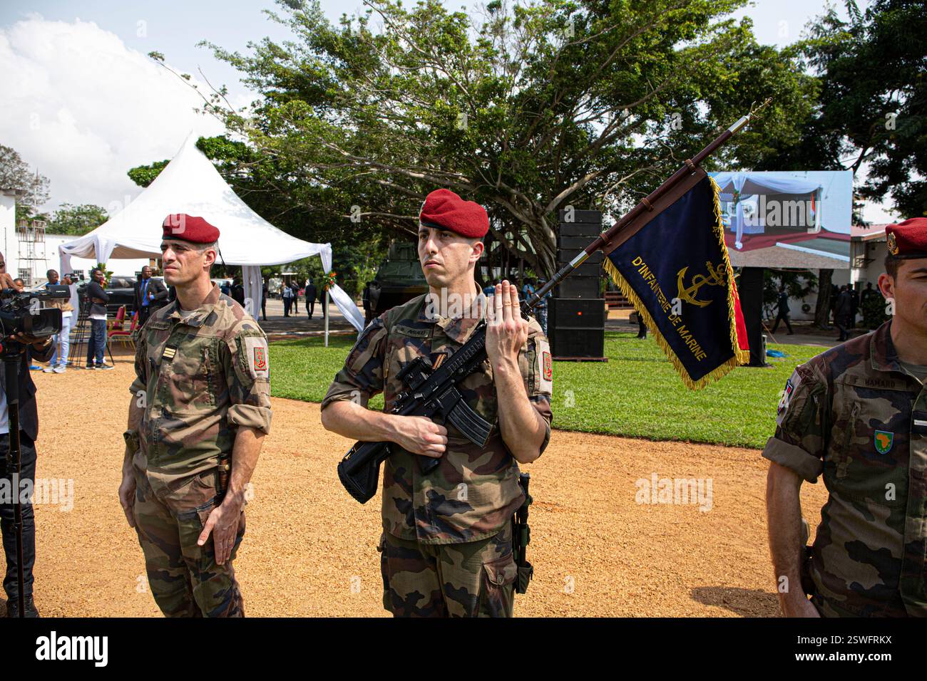 The French military has officially handed over the 43rd BIMA camp to ...