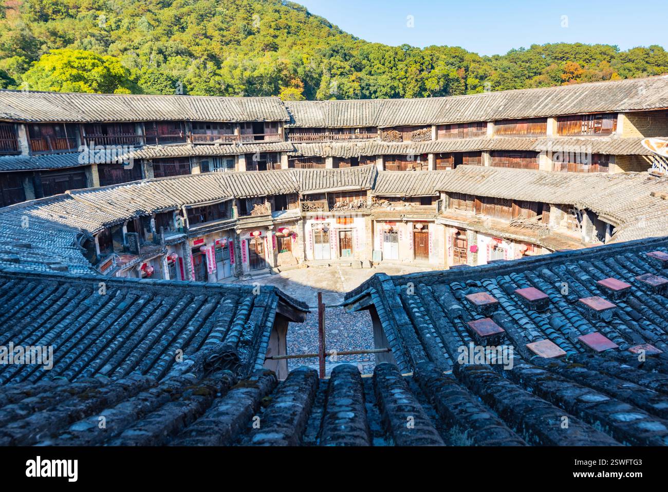 Guangdong Chaozhou Raoping Tulou Runfeng Building Stock Photo - Alamy