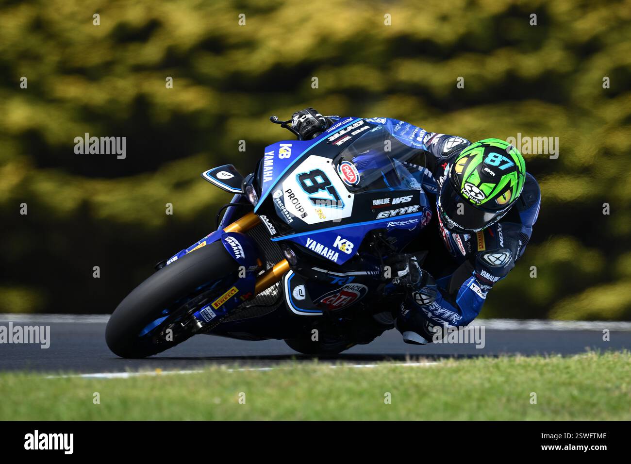 Australian rider Remy Gardner of GYTR GRT Yamaha WorldSBK Team during ...